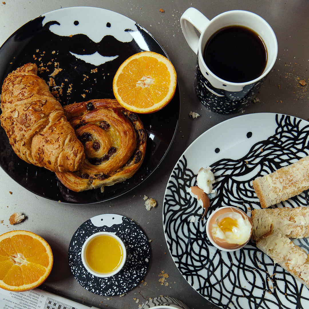 USTUDIO Design Beardy Porcelain Mug by Phil Jones | George