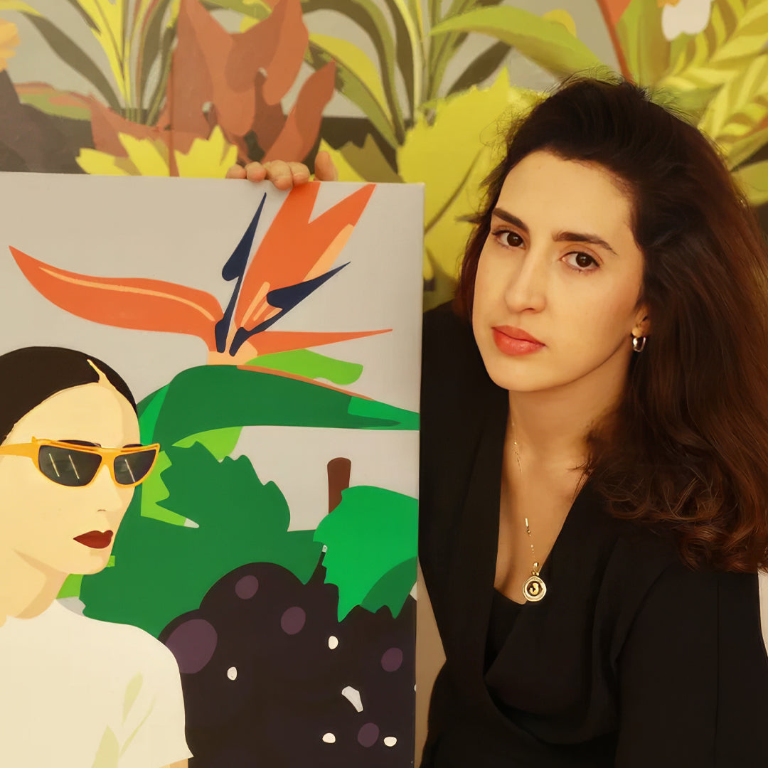 USTUDIO Design Art Notecard by Camila Pinheiro | Drying Off