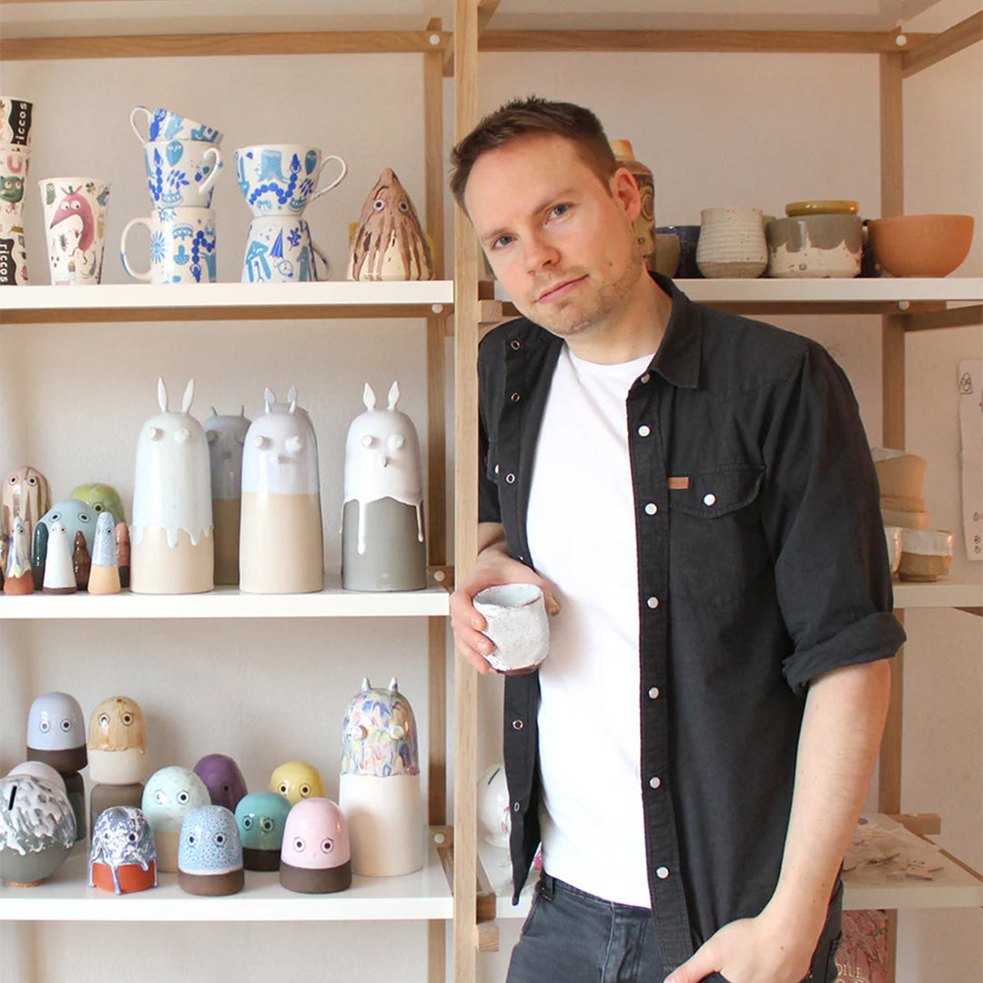 USTUDIO Design Art Greeting Card by Studio Arhoj | Cacti