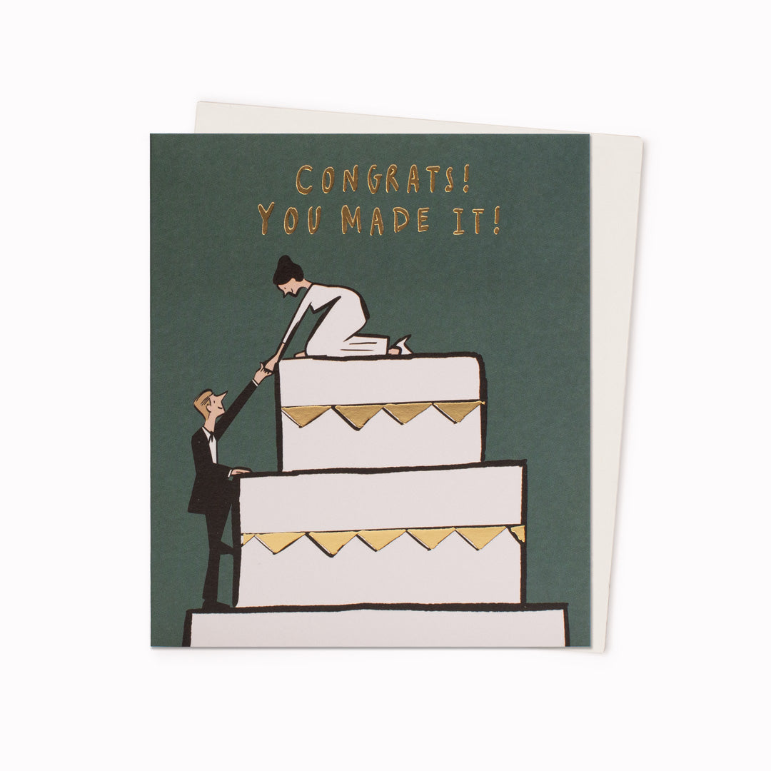 USTUDIO Design Wedding Card by Peter Ryan | Congrats! You Made It