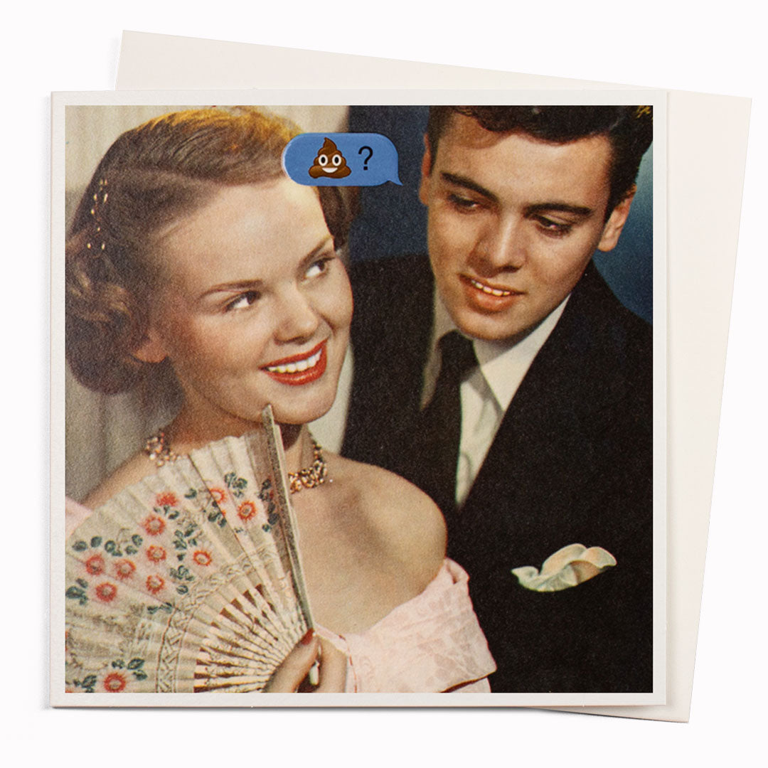 USTUDIO Design Art Humour Note Card by Sammy Slabbinck | Stinky