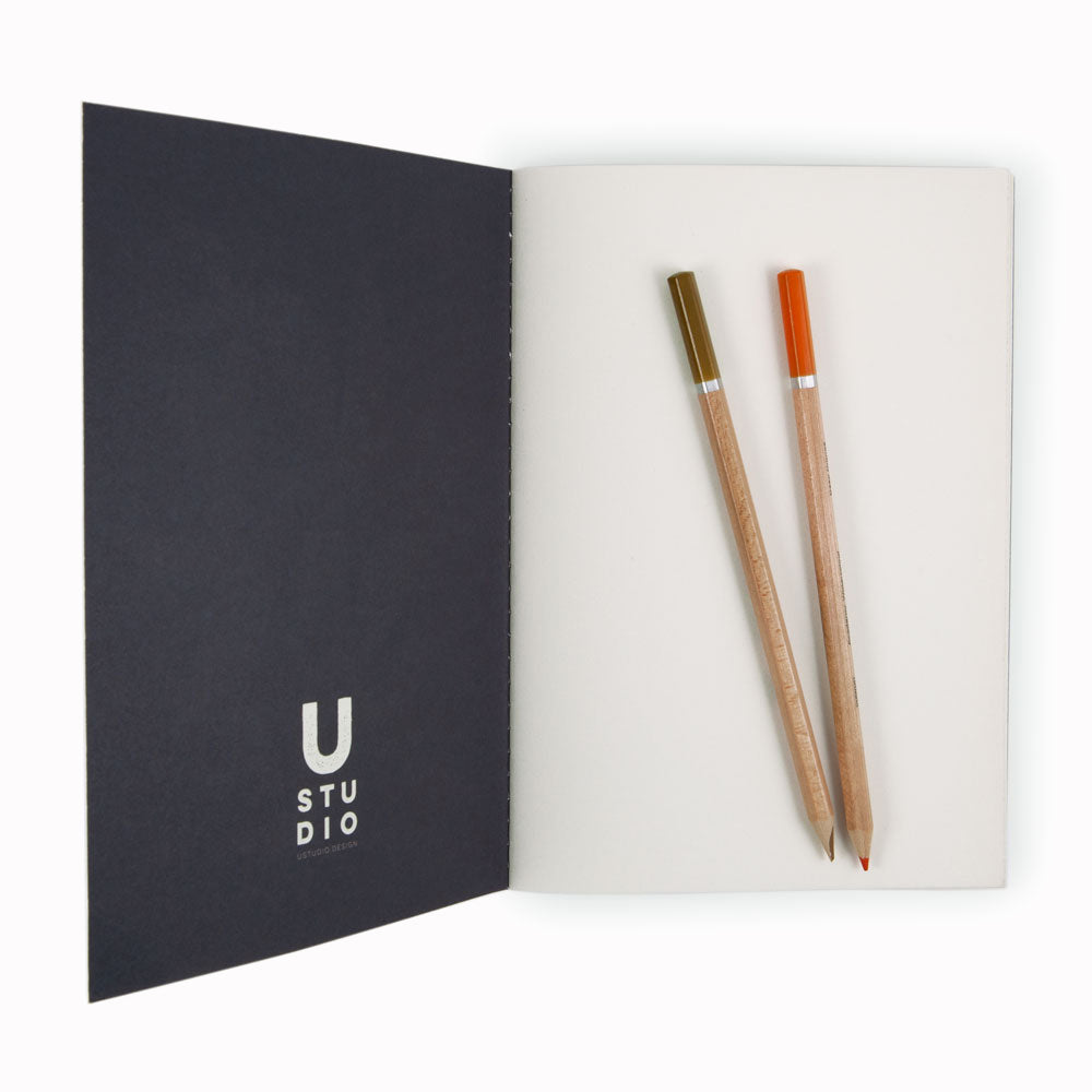 USTUDIO Design A5 Plain Notebook by Blanca Gomez | Flying