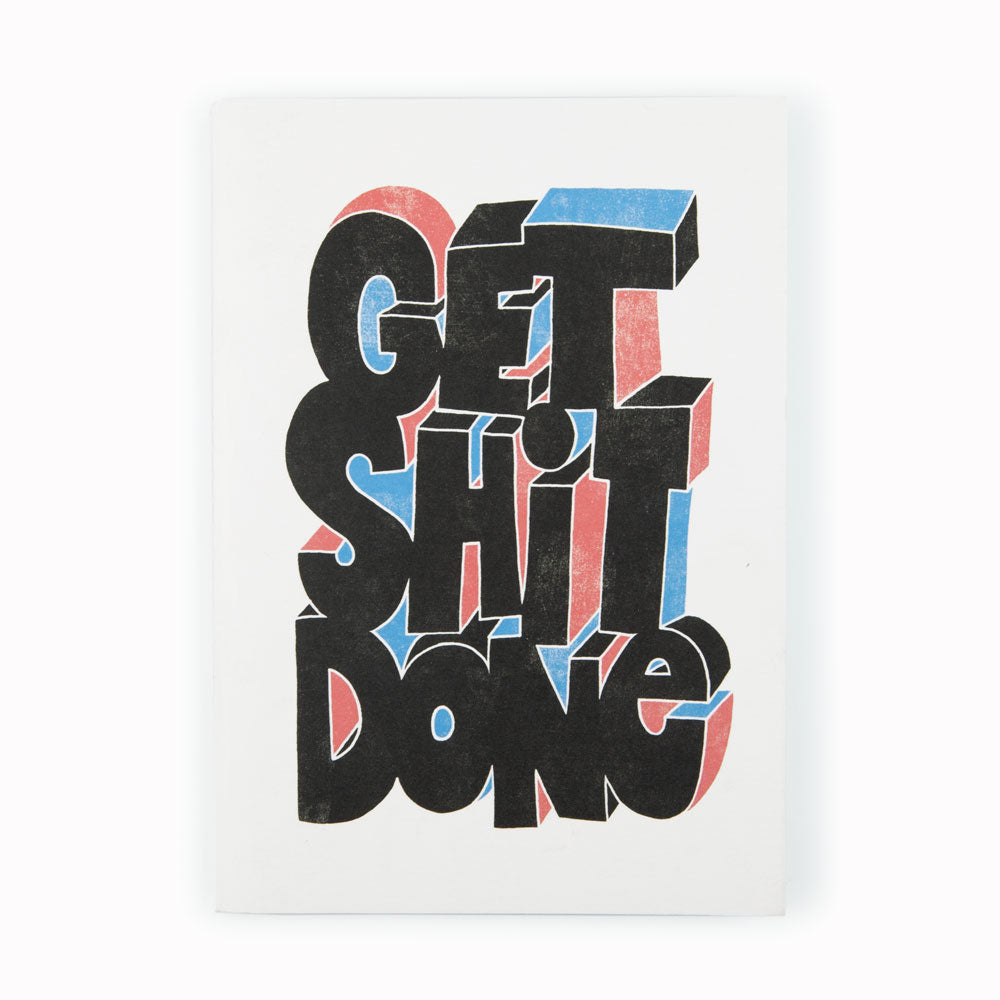 USTUDIO Design A5 Plain Notebook by Jay Roeder | Get Shit Done