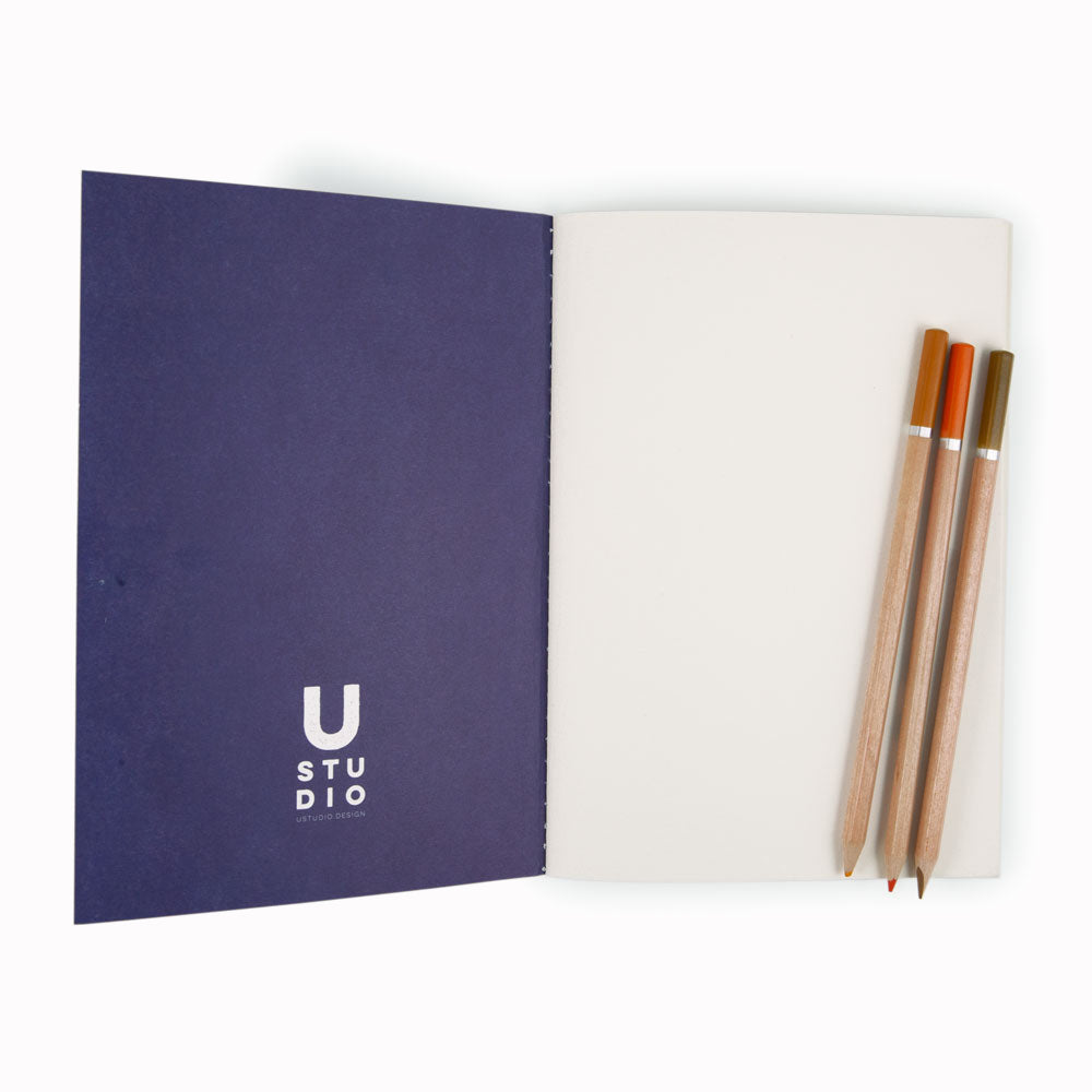 USTUDIO Design A5 Plain Notebook by Eline Van Dam | Get Away